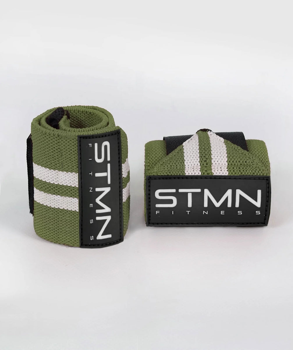 STMN Fitness Military Green Wrist Wraps – KITBOX